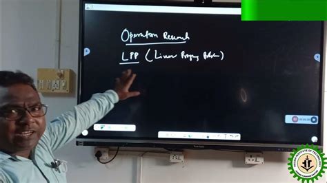 Operations Research Graphical Solution Of Lpp Youtube