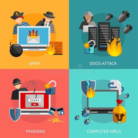 Ddos Illustration Stock Illustrations 2 994 Ddos Illustration Stock