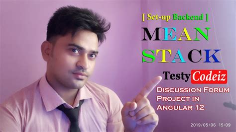 Mean Stack Project From Scratch Discussion Forum In Angular 12create