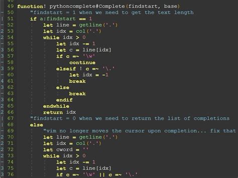 c how to draw vertical lines between braces in vim stack overflow