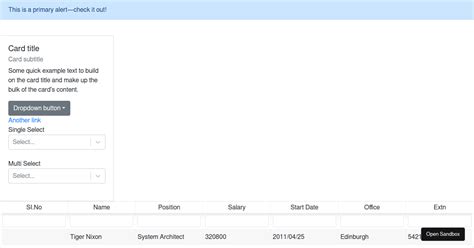 React Table V6 Examples Codesandbox