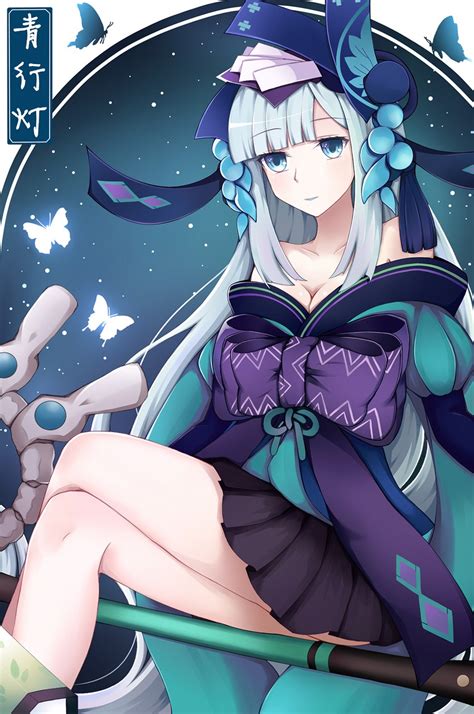 Aoandon Onmyoji Drawn By Luckykeai Danbooru