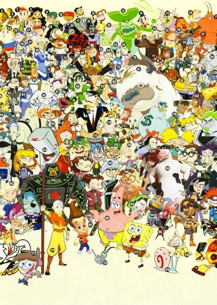 List Of All Nickelodeon Characters