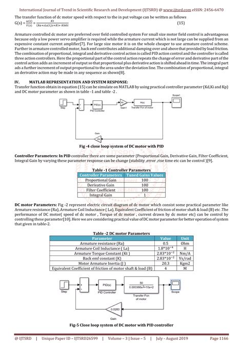 Speed Control Of Dc Motor Using Pid Controller For Industrial Application Pdf