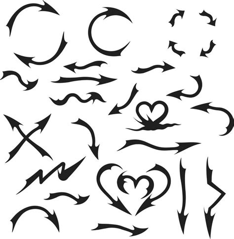 Premium Vector Arrow Icon Set Vector Illustration Flat Designdirectional Arrow Sign Or Icons