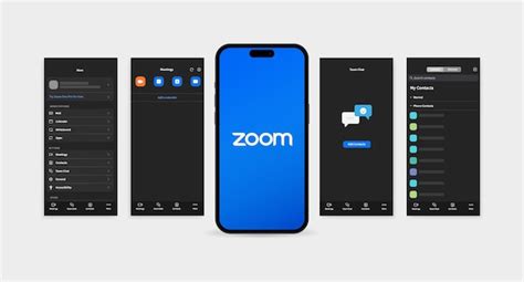 Premium Vector Social Media Zoom Interface Editorial Interface Mockup Premium Vector Social Media Zoom Interface Editorial Interface Mockup