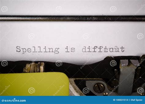 Typed Text With Spelling Mistakes Stock Photo Image Of Mistake Correction