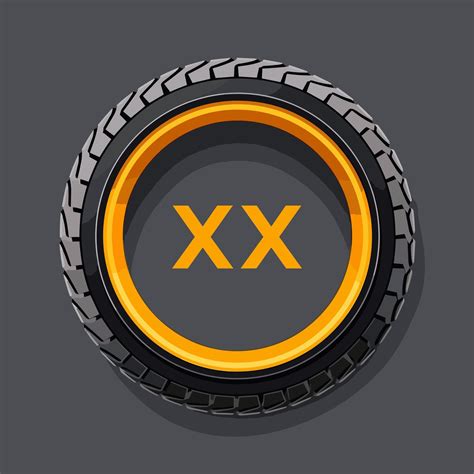 Ai Generated Wheel Balancing Car Service Filled Colorful Initial Logo Idea Vehicle Fixing