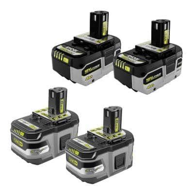 Ryobi One V High Performance Lithium Ion Ah And Ah Batteries Artofit