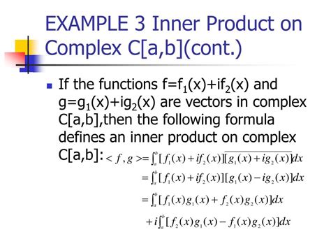 Ppt 104 Complex Vector Spaces Powerpoint Presentation Free Download Id466139