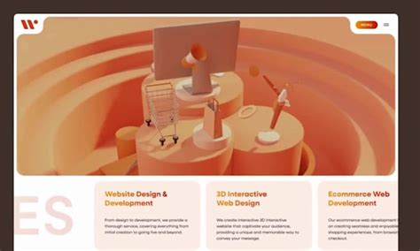 Webflow 3d Animated Website Interactive 3d Model Using Threejs Gsap
