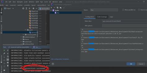 Bug Severe Sponsorblock Patching Failed · Issue 2094 · Revancedrevanced Patches · Github