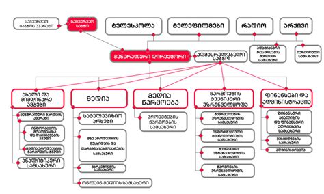 მაუწყებლის სტრუქტურა 1tv