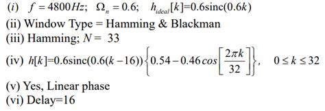 You Want To Design A Dt Lowpass Filter Using The