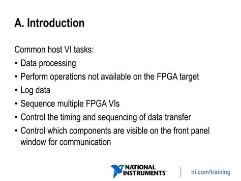 ppt lesson 6 controlling the fpga vi powerpoint presentation free