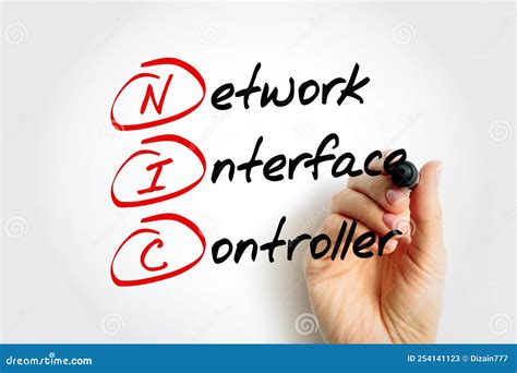 Nic Network Interface Controller Is A Computer Hardware Component