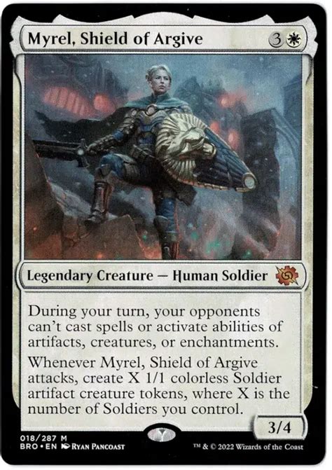 Myrel Shiled Of Argive Magic The Gathering Proxy