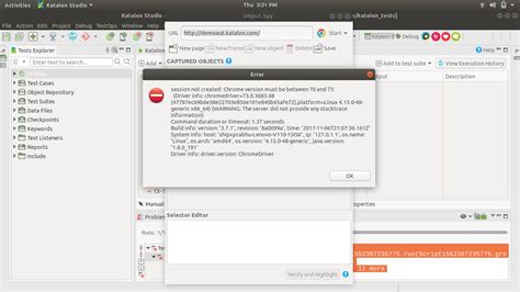Unable To Open Chrome Driver Browser Katalon Studio Katalon Community