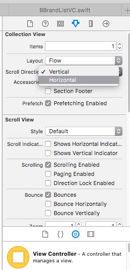 Ios How To Scroll Collectionview Horizontal Stack Overflow