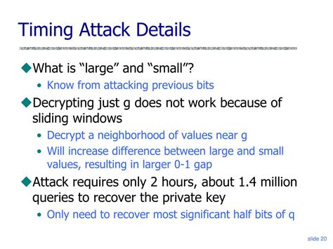 Ppt Timing Attacks Powerpoint Presentation Free Download Id5804365