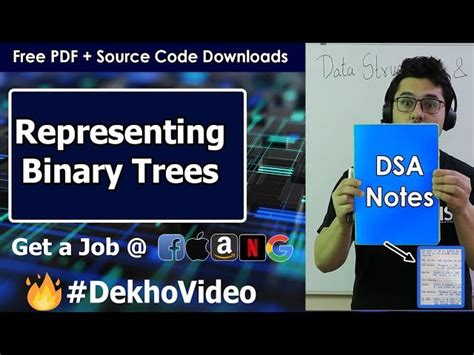 free video representation of a binary tree from codewithharry class