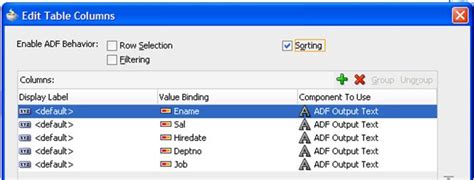 Jdeveloper 11g Contextually Linking The Stacked Bar Chart To An Adf