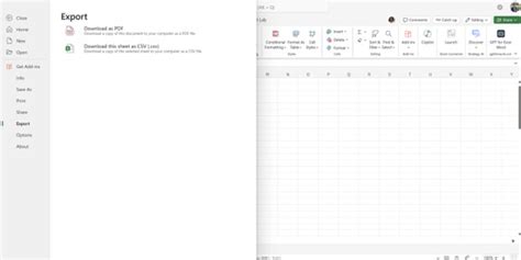 microsoft s excel web app can now export sheets in the csv file format