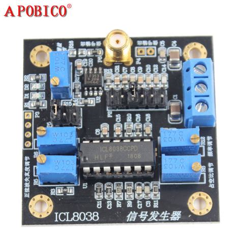 icl8038 low frequency signal source waveform generation sine wave