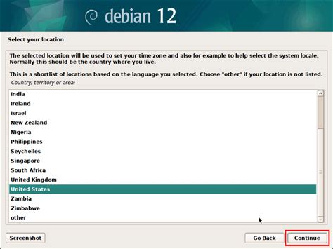 the installation guide of debian 12 bookworm
