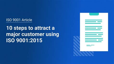 Articles On The Benefits Of Implementing ISO Expert Resources