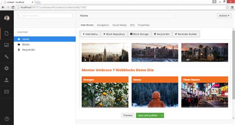Mentor Web Blocks Our Umbraco Com