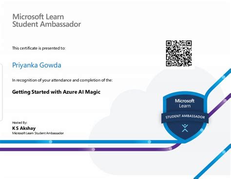 priyanka gowda on linkedin azureai microsoftazure ai certification