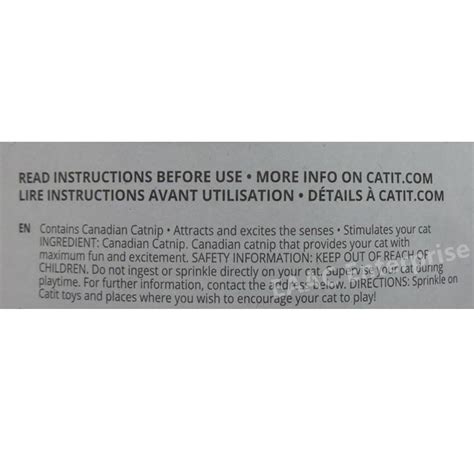 Catit Senses 20 Catnip Shaker 15gm Pet Supplies Homes And Other Pet
