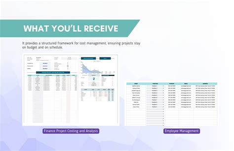 Finance Project Costing And Analysis Template In Google Sheets Excel Download Template Net