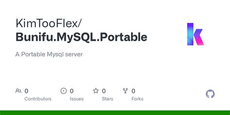 GitHub KimTooFlex Bunifu MySQL Portable A Portable Mysql Server