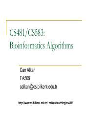 Bioinformatics Algorithms Mastering Motif Finding Techniques Course Hero