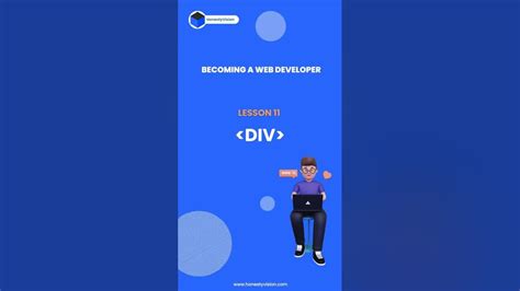 lesson 11 learn web development from scratch the div tag html