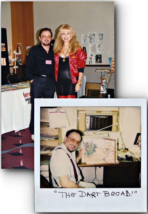 Eric Stanton And A Dart Broad 2 Original Photographs 1980s Smutsville