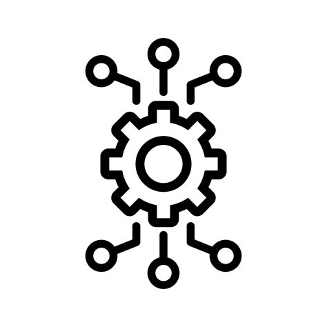 Automation Icon Vector Isolated Contour Symbol Illustration 9990635