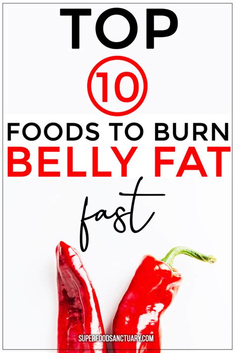 Top Foods To Eat To Lose Belly Fat Fast Superfood Sanctuary
