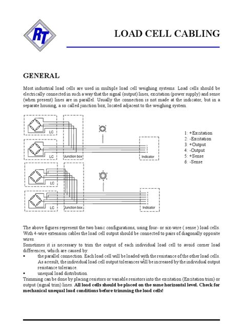 Load Cell Cabling Pdf Load Cell Cabling Pdf
