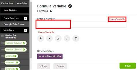 How To Create A Formula Operator Variables For Smart Items Caveon Test Security