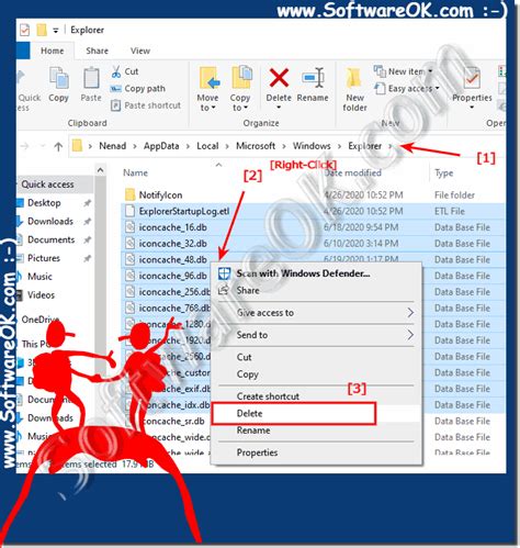 If The Symbols Icons Are Displayed Incorrectly In Windows 11 10 Explorer
