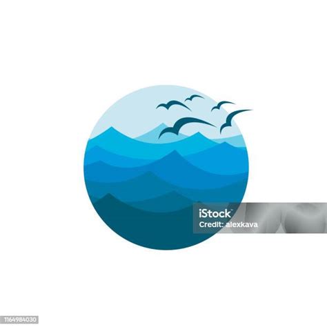 파도 아이콘 갈매기에 대한 스톡 벡터 아트 및 기타 이미지 갈매기 0명 강 Istock
