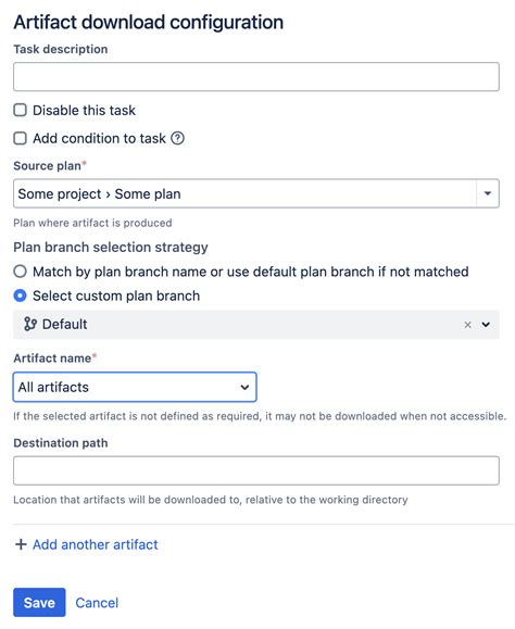 Sharing Artifacts Bamboo Data Center 11 0 Atlassian Documentation