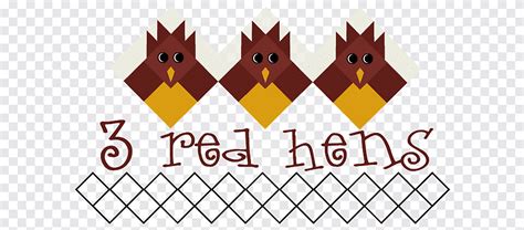 3 붉은 암탉 Longarm 퀼팅 뜨개질 크로 셰 세인트 토마스 잎 직물 Png Pngegg