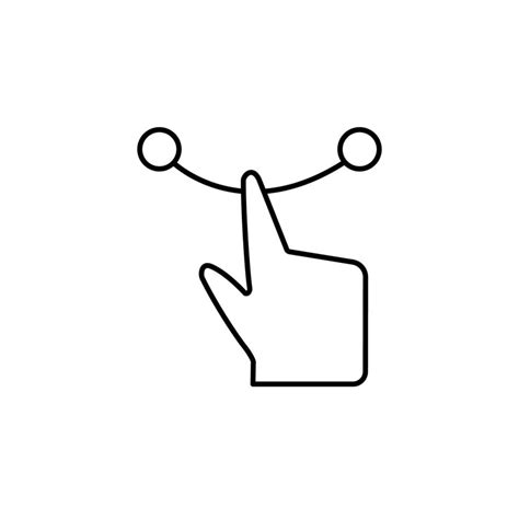 Finger Touch Screen Vector Icon 22339779 Vector Art At Vecteezy