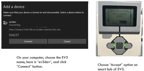 Could Not Connect Lego Mindstorms Ev3 To Vs Code Via Bluetooth Look