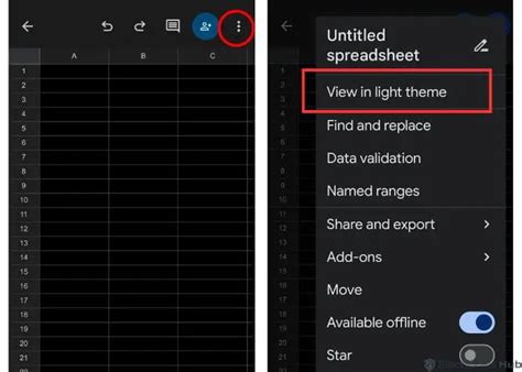 How To Use Google Sheets Dark Mode PC Mobile