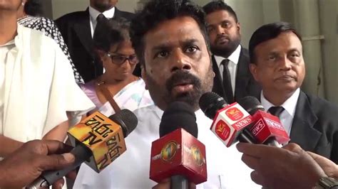 කෙලින්ම කියන්න කියන්න සජිත් ප්‍රේමදාසට බැරි නම් බෑ හා නම් හා අනුර කුමාර දිසානායක